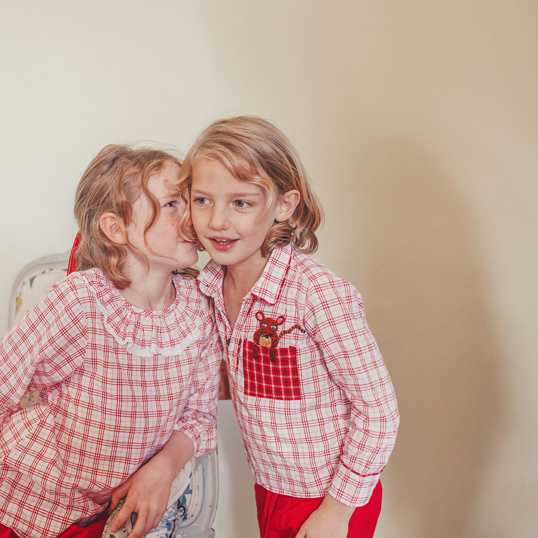 Stuart Shirt - Red – Elfie London